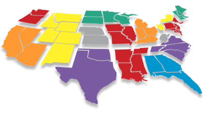 Territory Map | D2P RepSearch